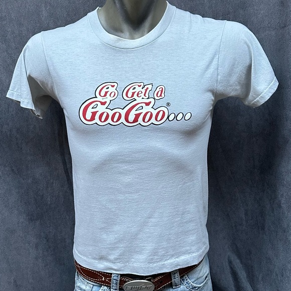 Vintage | Shirts | Vintage 8s Goo Goo Cluster Candy Tshirt Double Sided ...